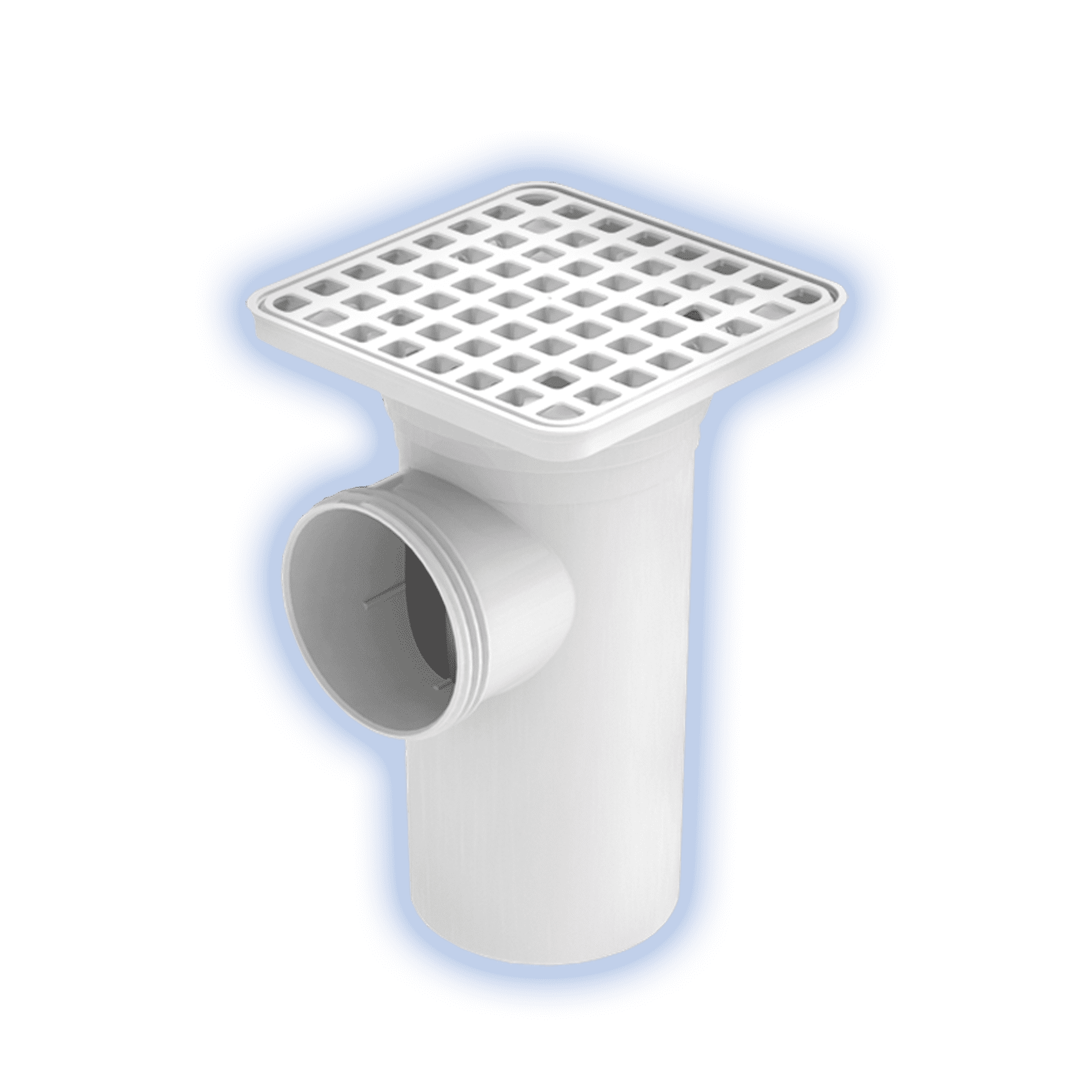 Coladera para patio Fleximatic cubierta blanca | Walmart en línea