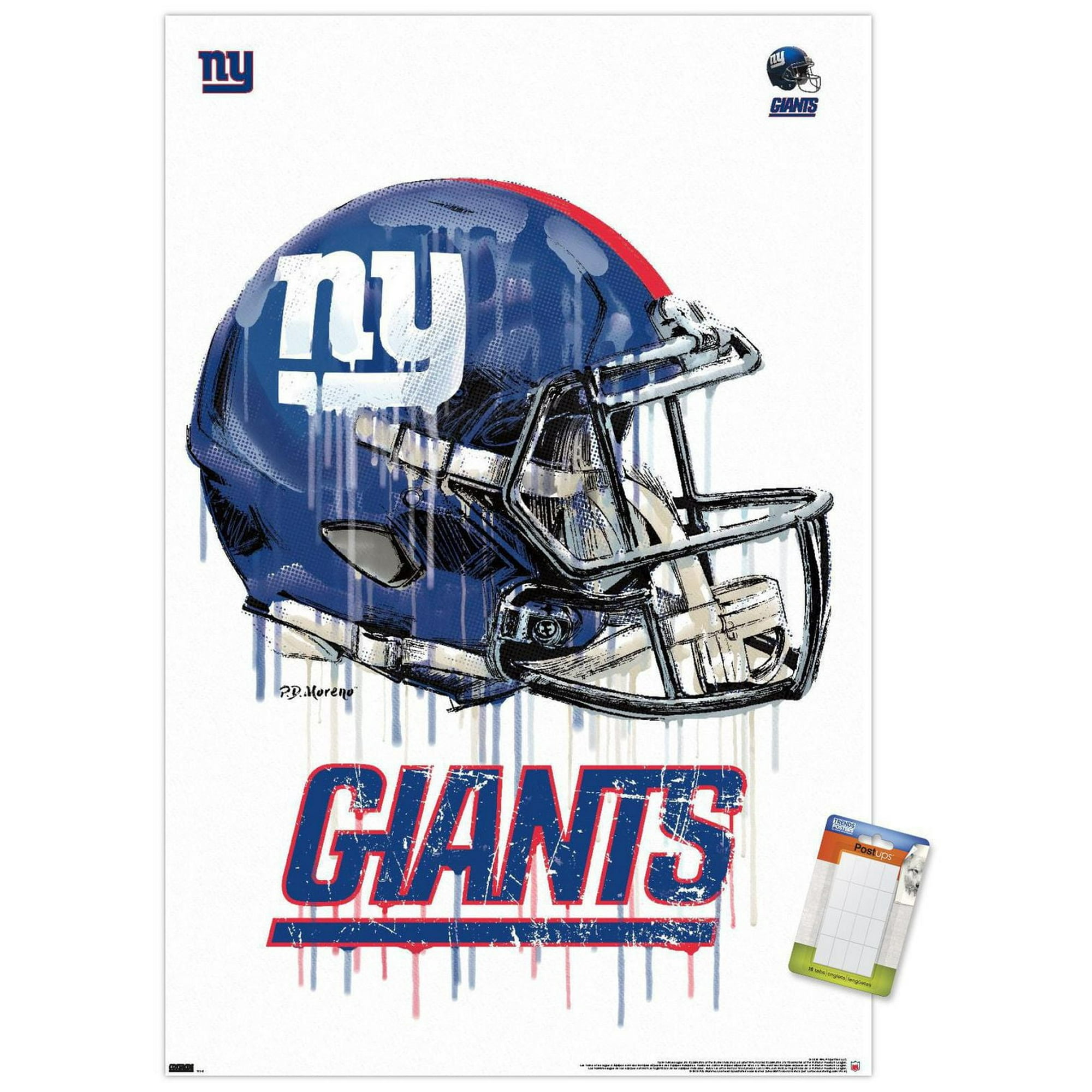 Click here for Trends International Nfl New York Giants - Drip He... prices