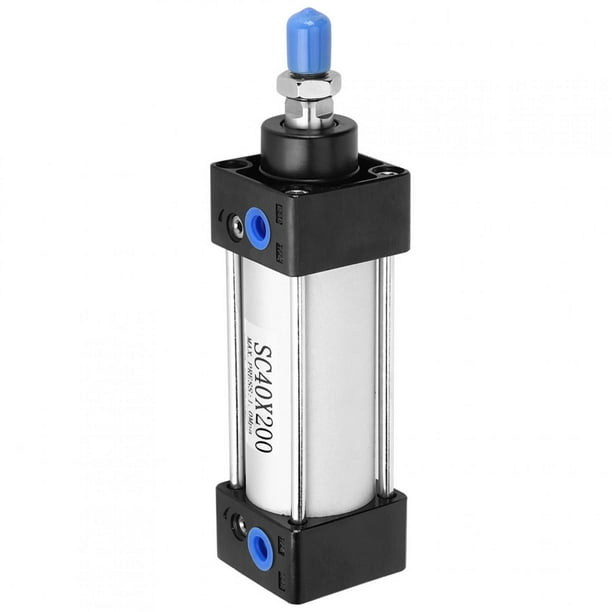 Cilindro neumático de aleación de aluminio, cilindro neumático de aire, cilindro neumático doble ...