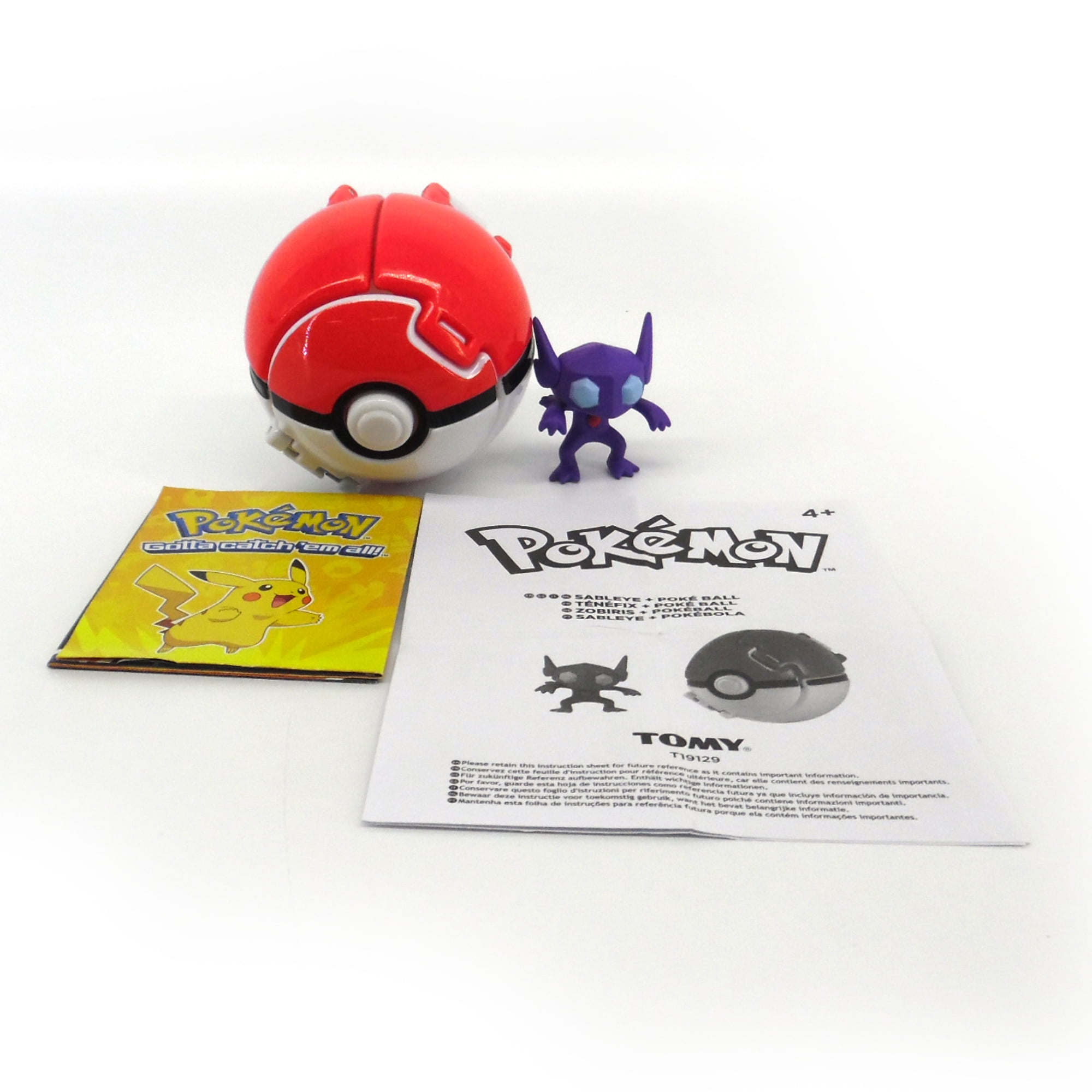Tomy - Pokemon Throw'n'Pop Poke Ball, Sableye - Walmart.com