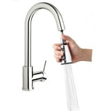 Belanger URB78CCP Single Handle Pull-Down Kitchen Faucet, Polished ...