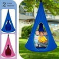 Hanging Tree Swing Tent Backyard Hammock Chair Play Tent Swing Play ...
