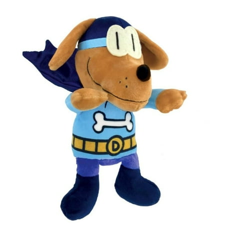 Dog Man Soft Plush Toy, 9.5-Inch, from Dav Pilkey's Dog Man Graphic ...