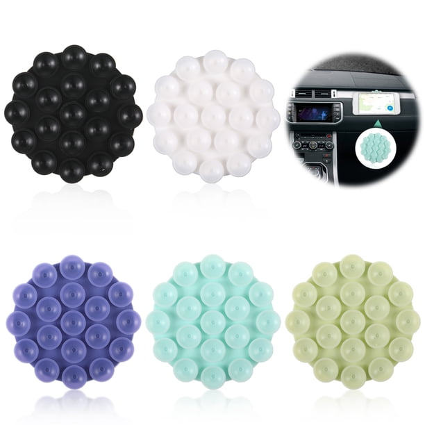 Becaristey 5pieces Stretchy Silicone Suction Cup Phone Stand Stable ...