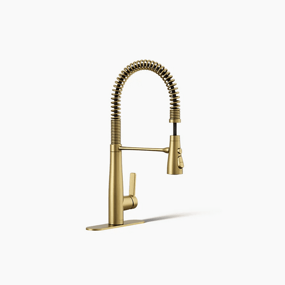 Open Box Kohler Vind Semi-Professional Pull-Down Kitchen Sink Faucet ...