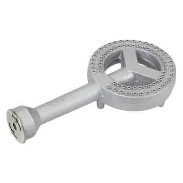 Gas ONE High Pressure Cast-Iron Burner Head with Brass Fitting Orifice ...