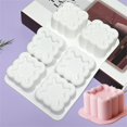 ANXPTIME Concave Chocolate Mold Silicones Candle Molds Cookie Molds for ...