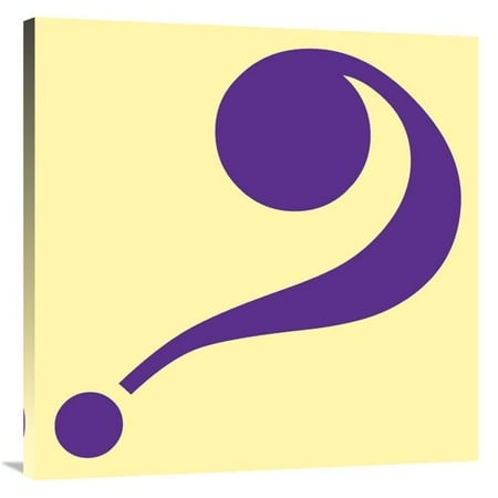 36 x 36 in. Bold Type - Question Mark Art Print - BG.Studio - Walmart.ca