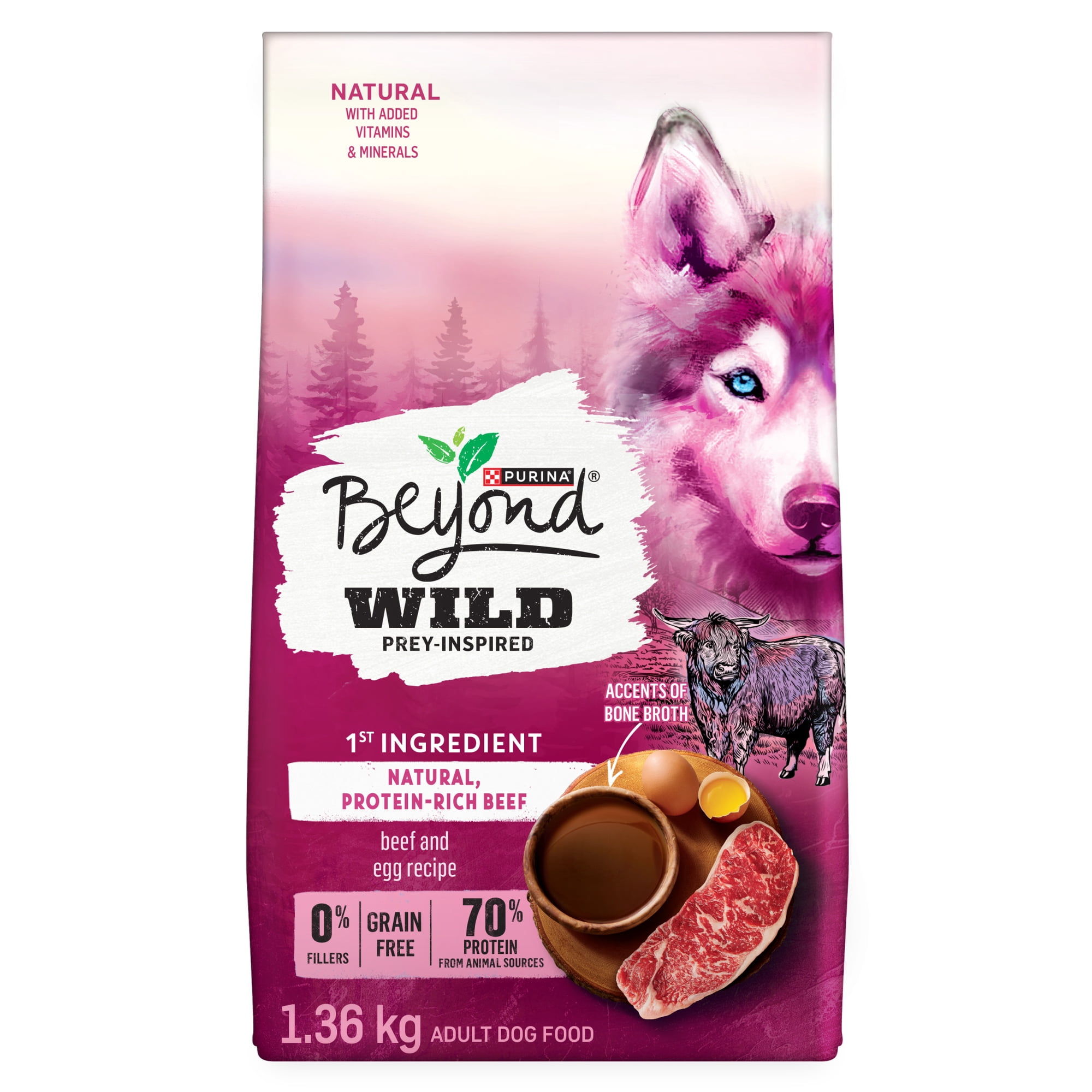 Click here for Beyond Wild Beef & Egg Recipe  Dry Dog Food 1.36 K... prices