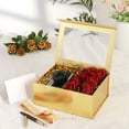 PACKHOME Gift Boxes with Lids for Presents, 9x6.5x3.8 inches, 5 Gold ...