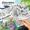 Crayola Bird Coloring Book, 40 Premium Birdwatching Adult Coloring ...
