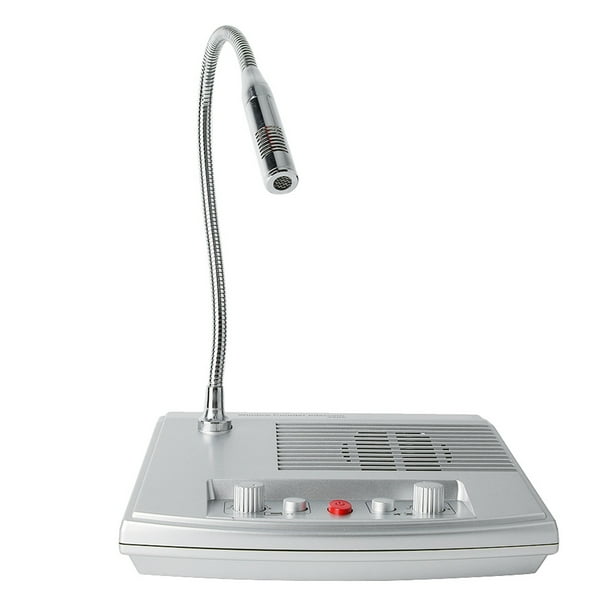 Dual-way Mic Speaker, Intercom Window Interphone, Two-way Voice ...