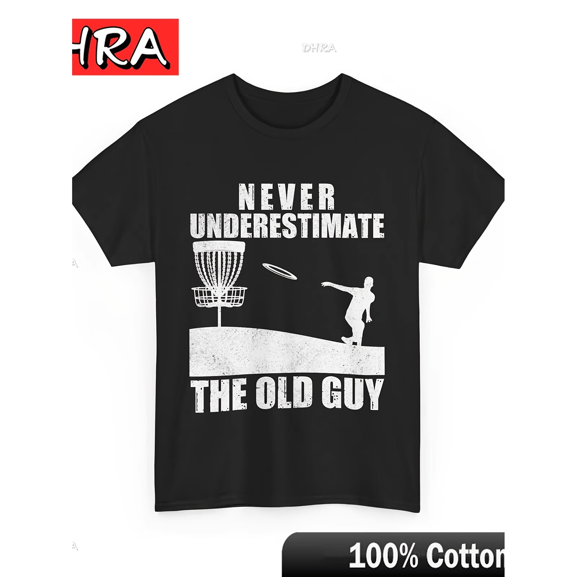 Click here for Yingd Mens Disc Golf Shirt Funny Never Underestima... prices