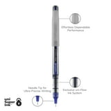 uniball Vision Needle Rollerball Pens, Fine Point (0.7mm), Blue Ink, 12 ...