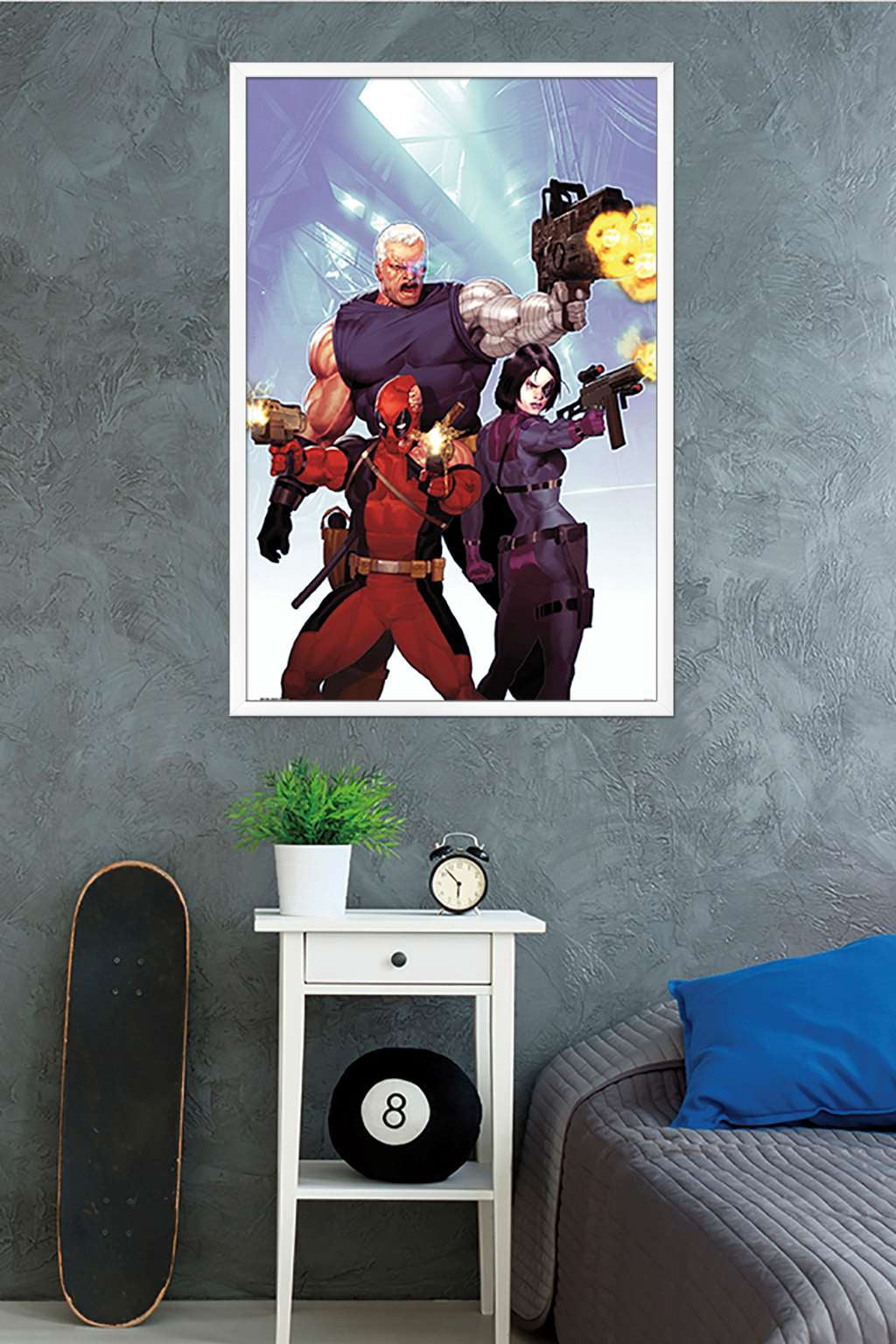 Deadpool Game Domino Poster
