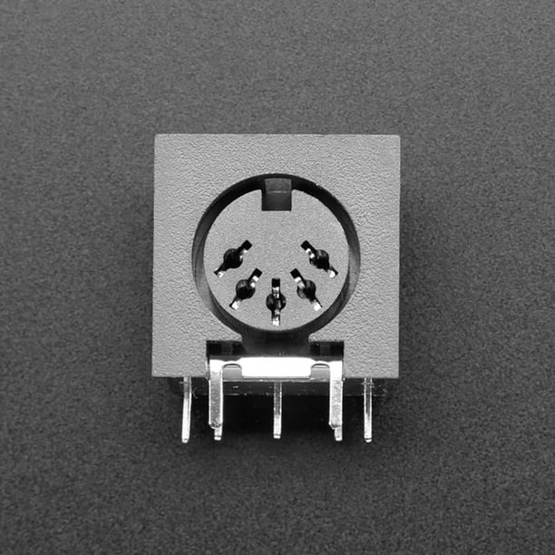 Adafruit Breadboard-friendly MIDI Jack (5-pin DIN) - Walmart.com