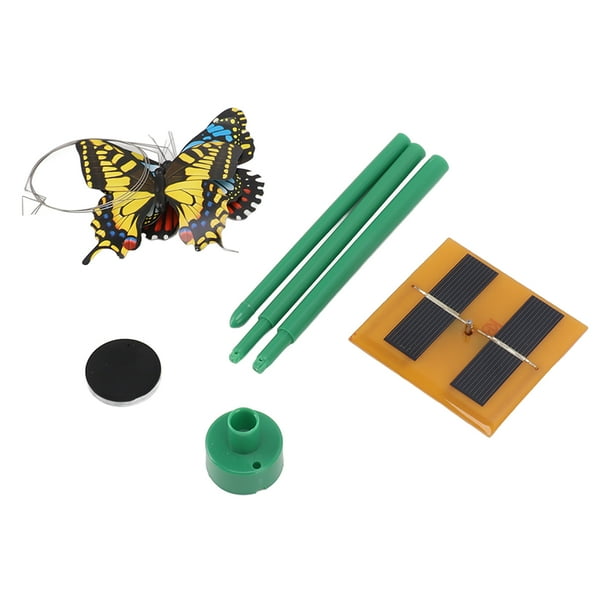 Solar Power Flapping Butterflies Toy,Kids Solar Power Butterflies Solar ...