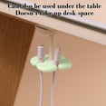 Flower Shaped Cable Organizer, Self-Adhesive Cord Holder for Home ...