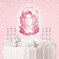 Dolly Parton Birthday Candles and Light-Up Pink Acrylic Cake Topper Set ...