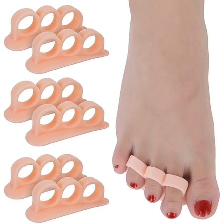 YDJKET 6 Pieces Hammer Toe Cushion - Hammer Toe Gel Pad Corrector and ...