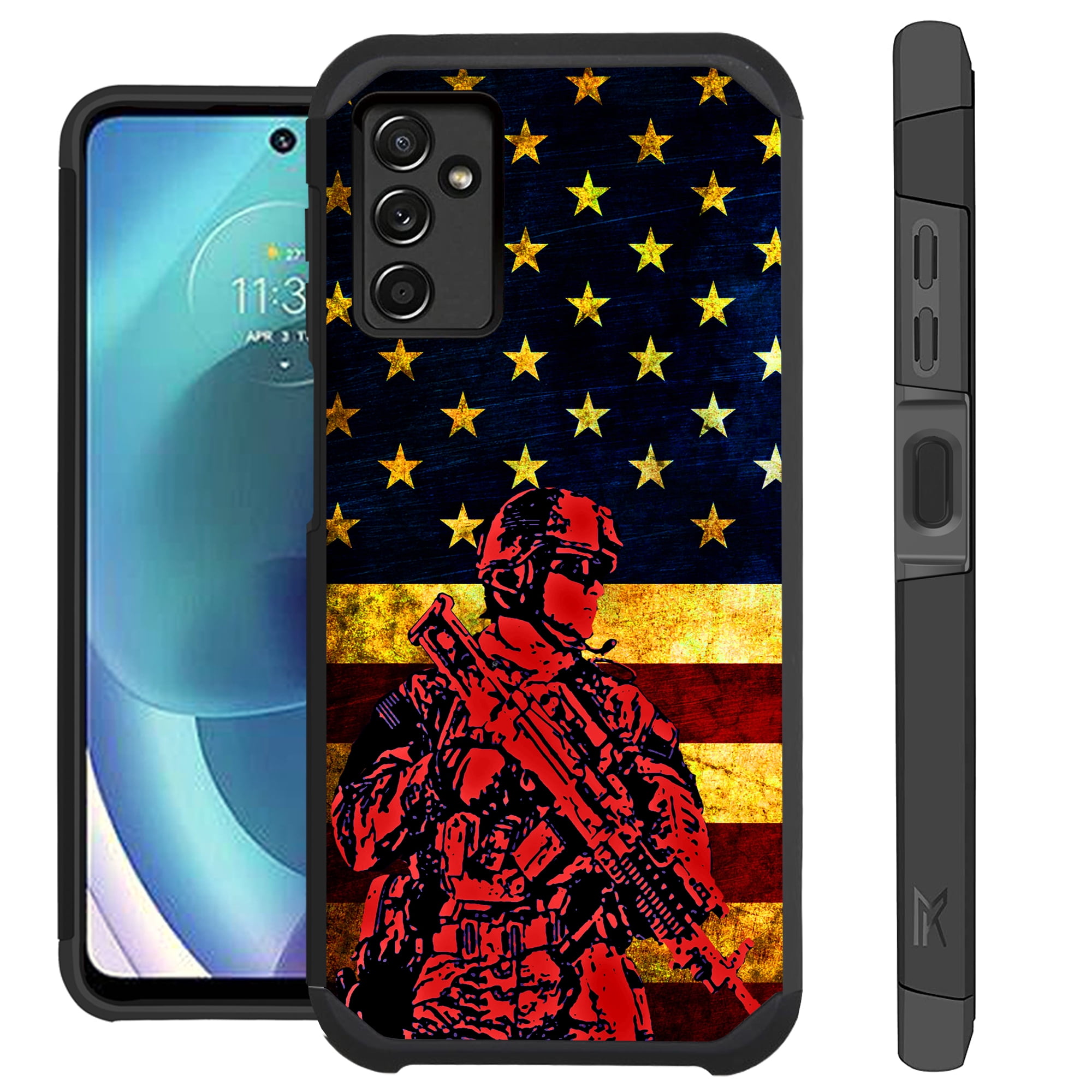 Compatible with Samsung Galaxy A14 5G; Hybrid Fusion Guard Phone Case ...