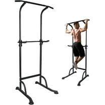 LNOW Multifunction Power Tower Pull up Bar Dip Station Power Rack with ...