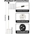 Set of 3 Golf Flagsticks Golf Putting Green Flagstick Flag Stick for ...