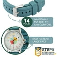 OWLCONIC Teal Kids Watch - Analog Time Teaching for Kids Learning Time ...