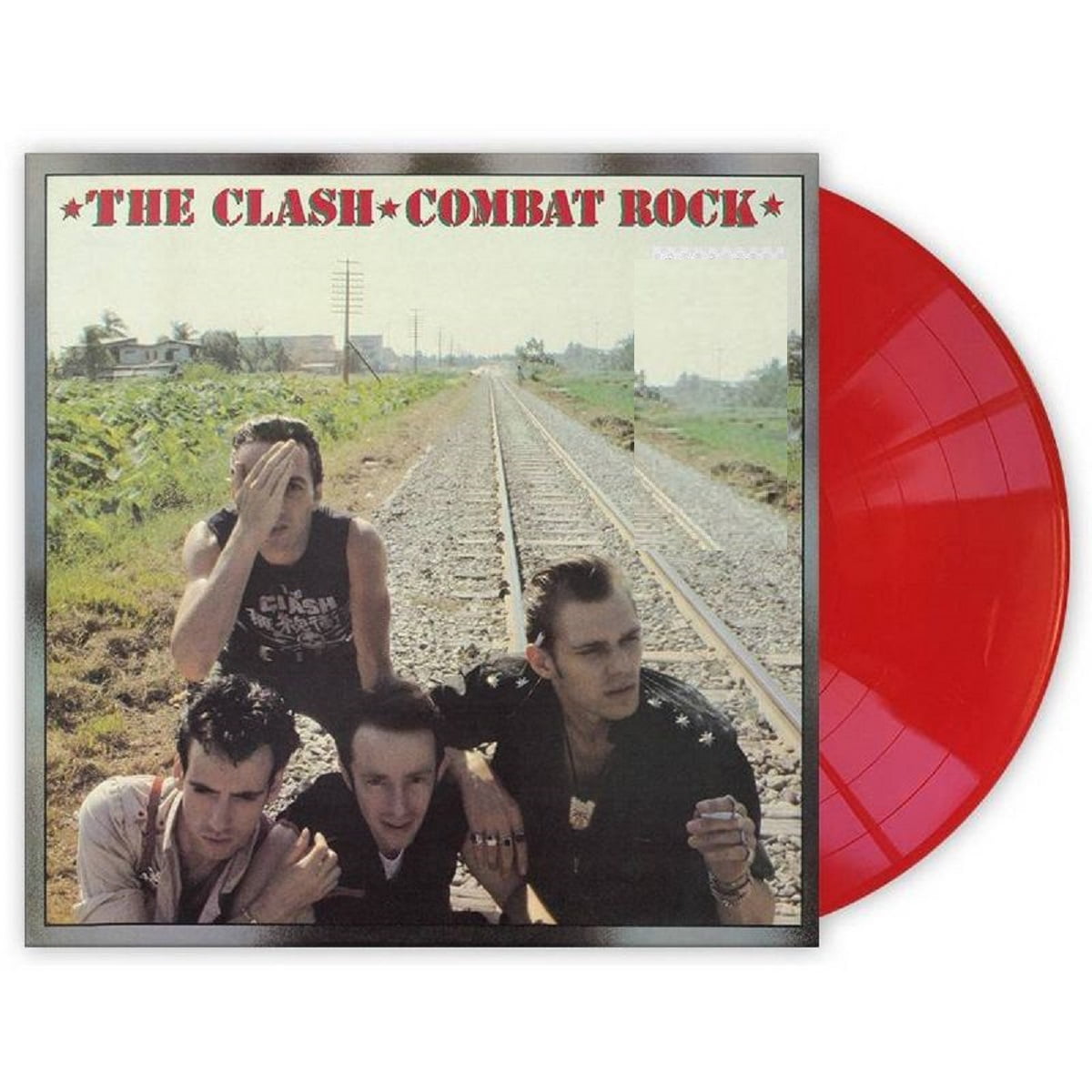 The Clash - Combat Rock Red Color Vinyl LP Record - Walmart.com