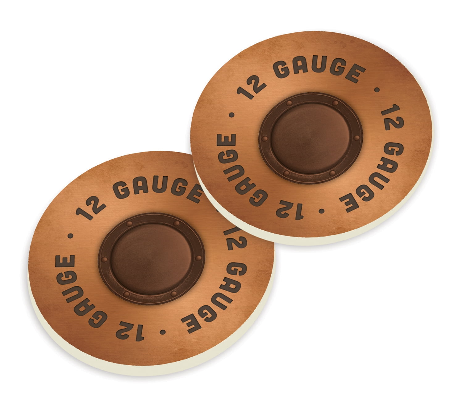 P. Graham Dunn 12 Gauge Shotgun Shell Design Bronze Tone 2.75 x 2.75 ...