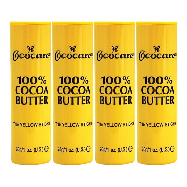 Cococare Cocoa Butter Stick, 1 Ounce, 4 Pack - Walmart.com