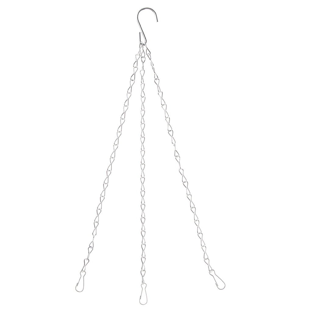 3 Point Flower Pot Chain Garden Plant Hangers Hanging Chain Accessories ...