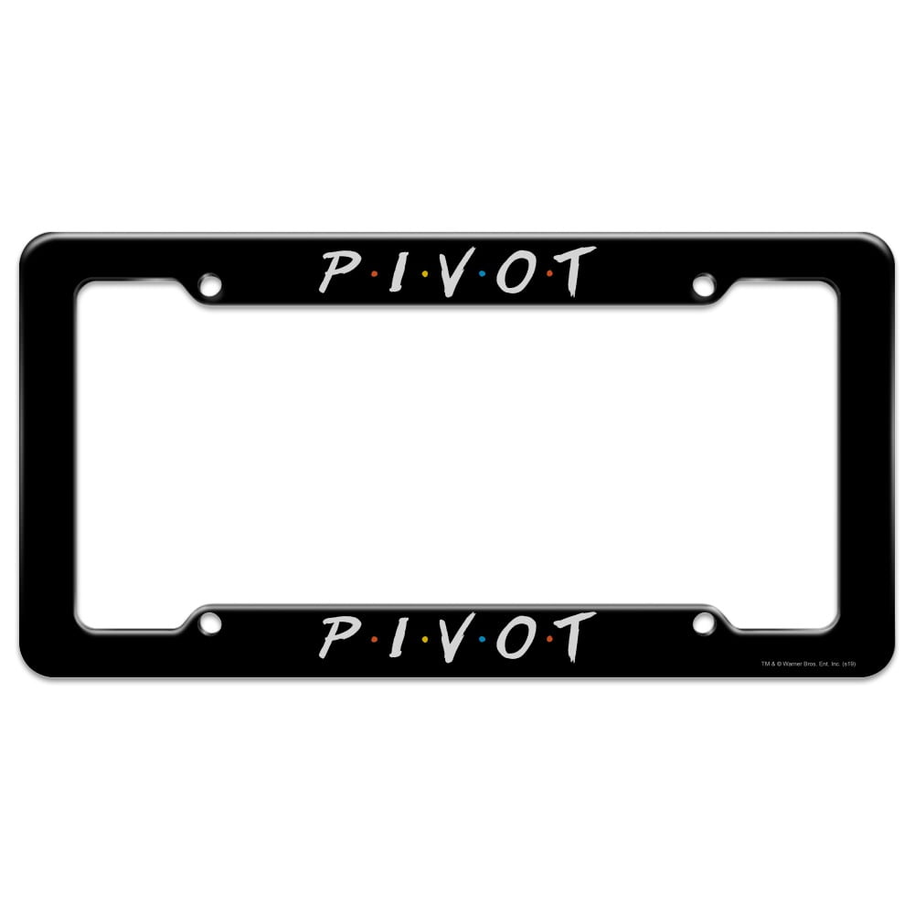 Friends PIVOT License Plate Tag Frame - Walmart.com