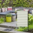 Abstract Stripe Garden Flag 28x40 Inch Classic Sage Green Point Lines ...