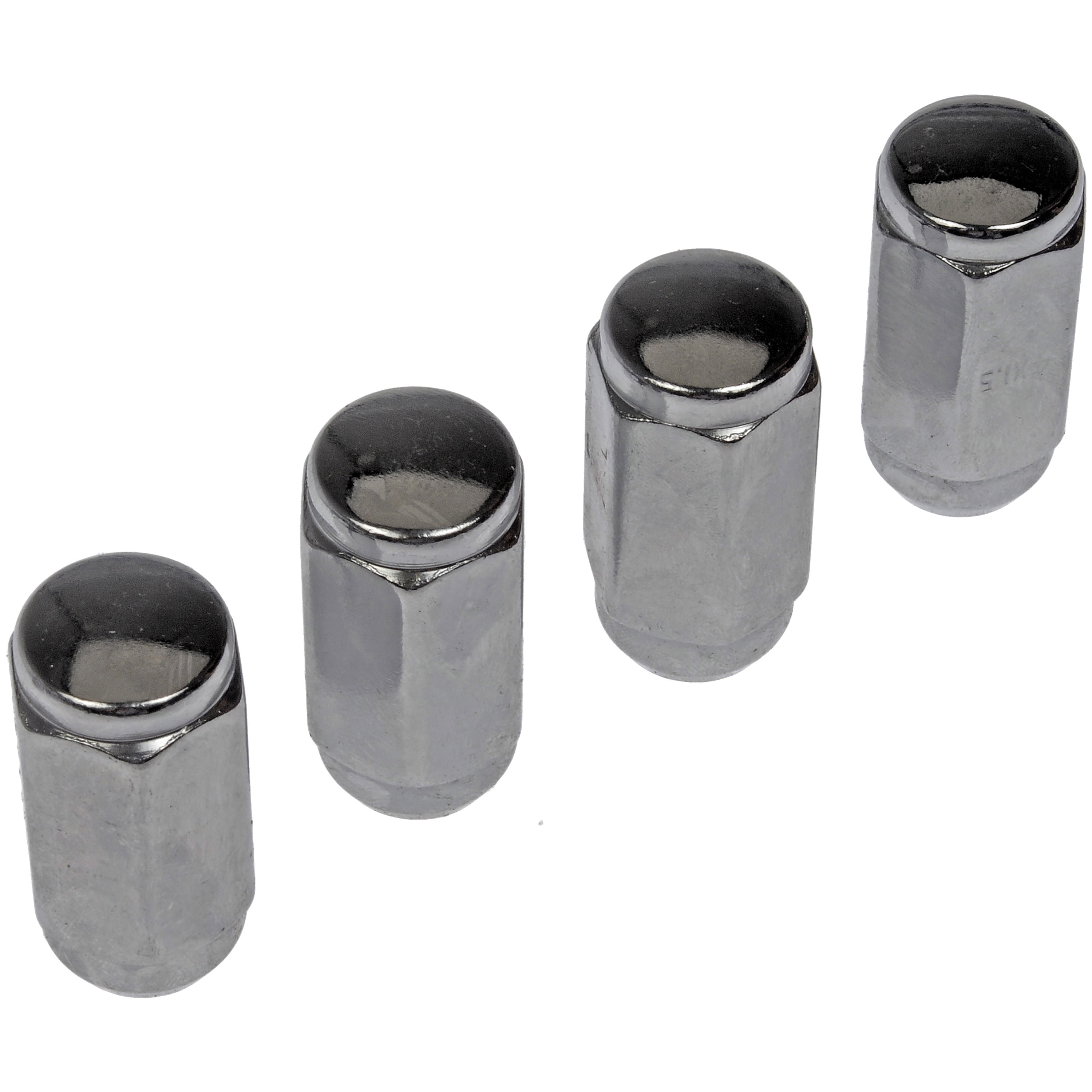 Dorman 711-604 Wheel Lug Nut for Specific Models, Chrome (Pack of 4 ...