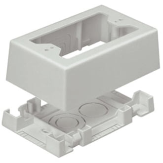 PANDUIT Pan-Way Low Voltage Surface Mount Outlet Box - Walmart.com