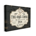 Stupell The Olde Crow Inn Halloween Sign Canvas Art - Walmart.com