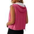 Elegant Hooded Vests For Women Images