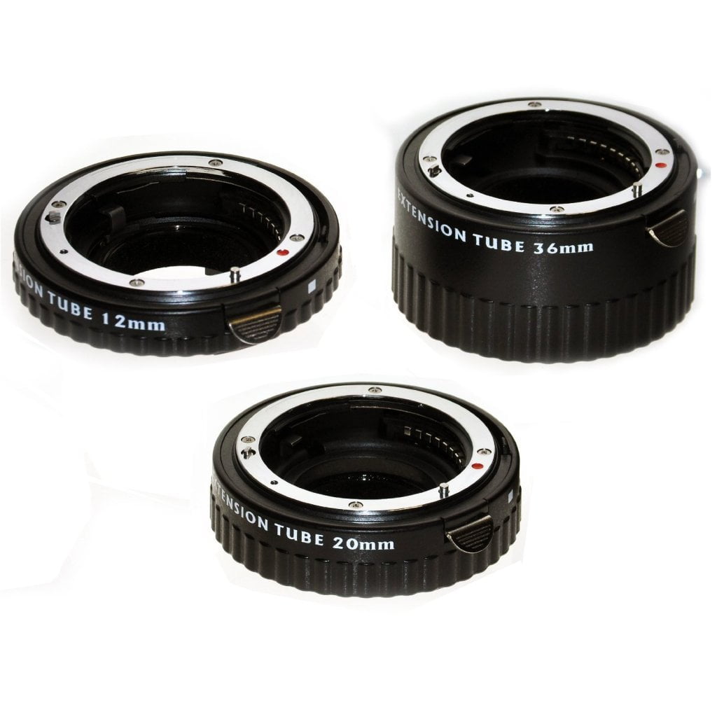 Opteka Auto Focus DG Macro Extension Tube Set for Canon EOS 1D, 5D, 7D ...