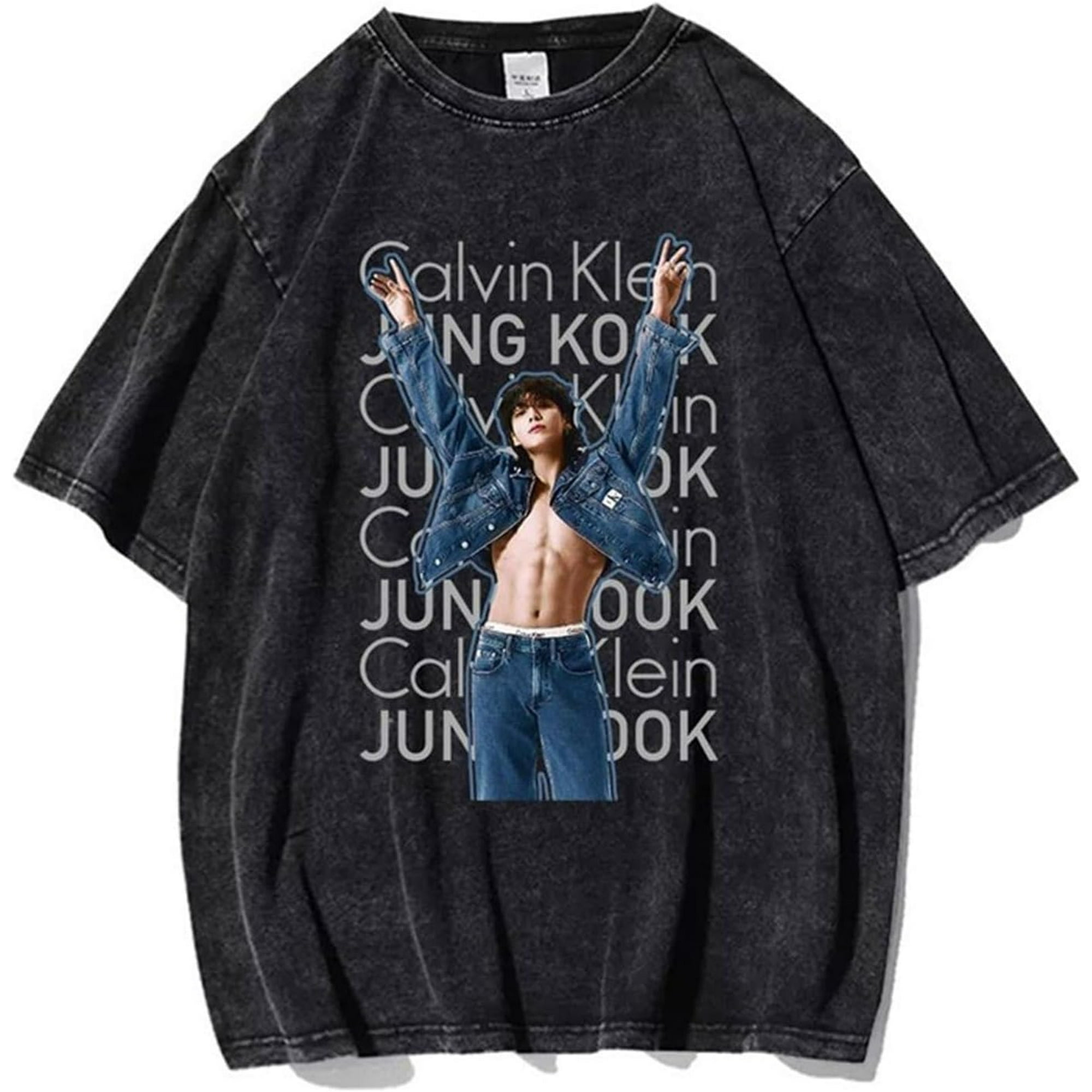 Click here for Bisch Jungkook Seven Album Star Style T-Shirt Cott... prices