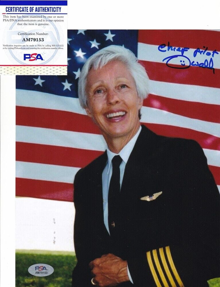 Wally Funk Astronaut Signed Autograph 8x10 Photo PSA/DNA COA C ...