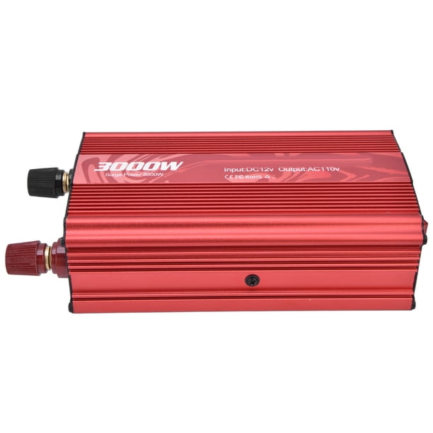 Pure Sine Wave Inverter, 12V To 110V DC To AC Converter Overload ...