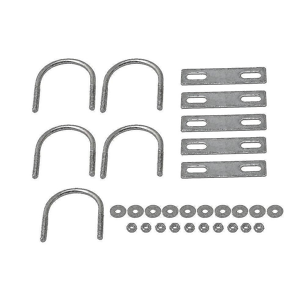 48mm U Shaped Bolt U-bolts U Bend Stainless Steel Hardware M6 Set Of 5 ...
