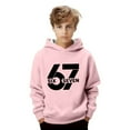 67 Hoodie 6 7 Meme Six Seven Hooded Sweatshirt Long Sleeve Pullover ...