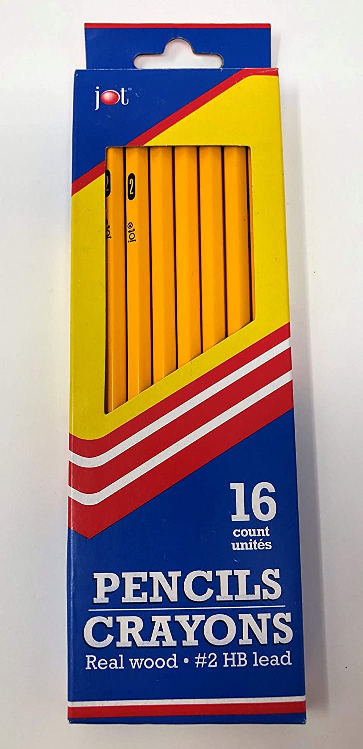 Yellow No. 2 Pencils, 16-ct. Packs (1 box of 16) | Walmart Canada