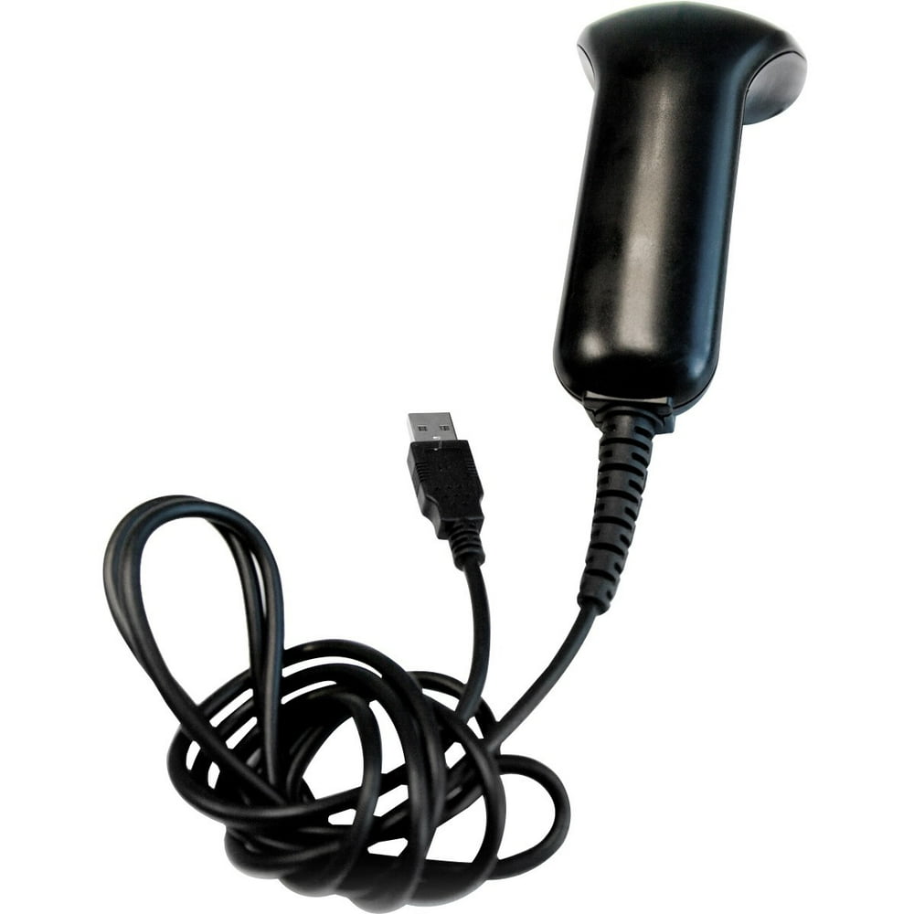 AS10 BARCODE SCANNER BLACK LINEAR IMAGER USB CABLE - Walmart.com ...