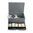 SteelMaster Touch Release Locking Cash Drawer w/Spring-Loaded Bill ...