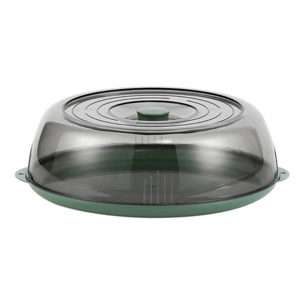 Microwave Splatter Cover with Plate Tray Set Microwave Food Cover with ...
