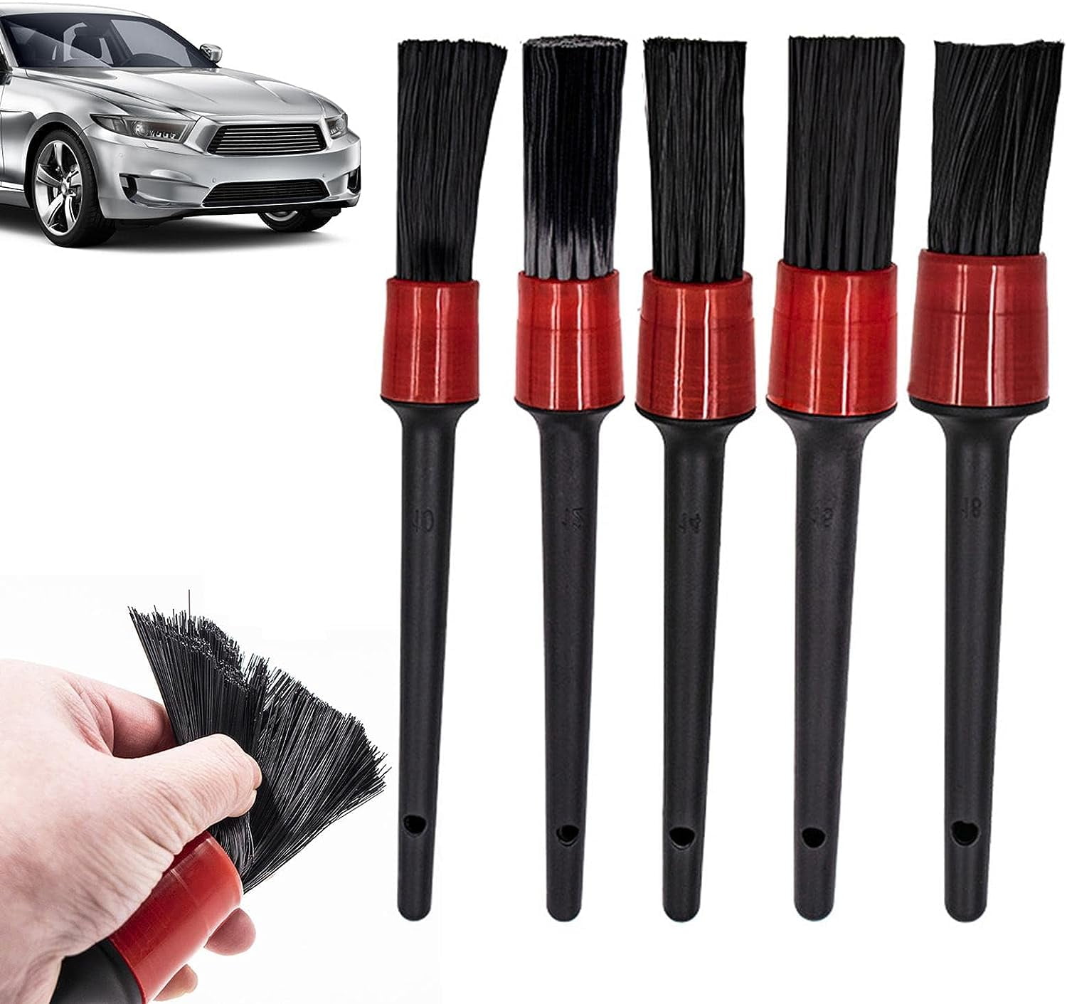 Car Air Vent Cleaning Brush,Automotive Air Conditioner Cleaner Brushes ...