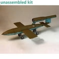 1:24 Scale German V1 and V2 Missiles Rockets Paper Model Kit Set ...